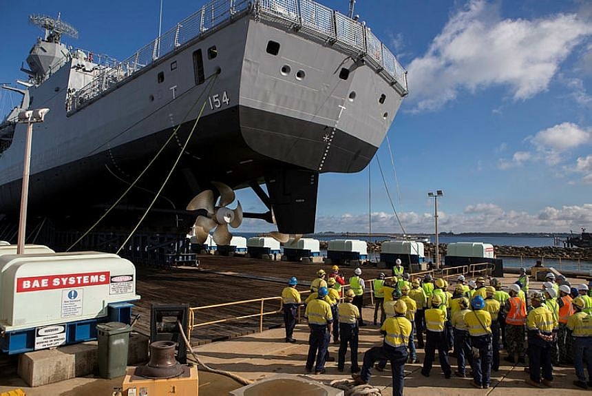 New large naval dry dock to be built in Western Australia
