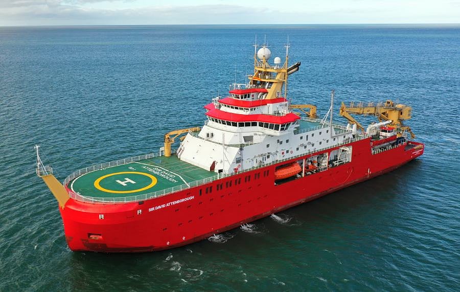 VESSEL REVIEW | Sir David Attenborough – British Antarctic Survey’s ...