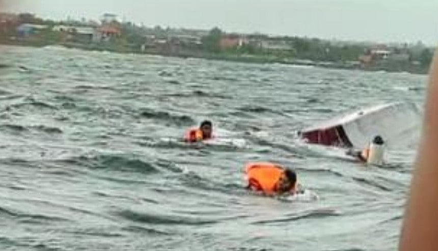 Over 30 rescued after tour boat capsizes off Bali, Indonesia