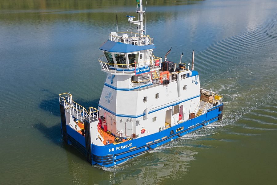 VESSEL REVIEW | HB Poraque – First in new series of inland pushboats ...