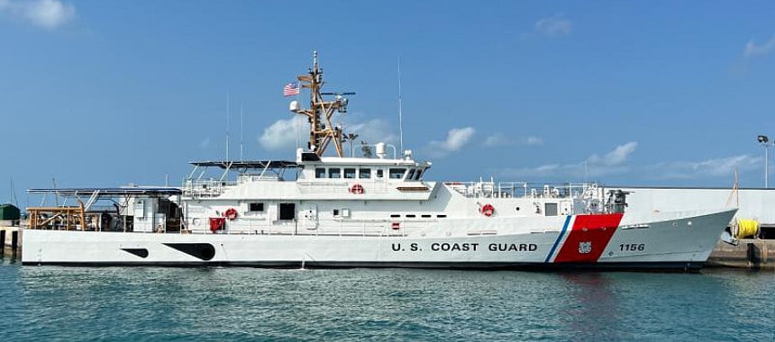 US Coast Guard takes delivery of fast response cutter David Duren