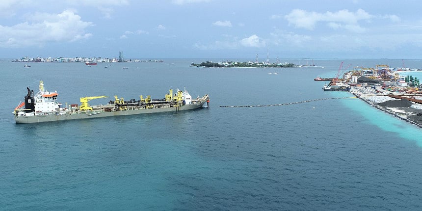Reclamation works enter second phase at Maldives’ Gulhifalhu Island