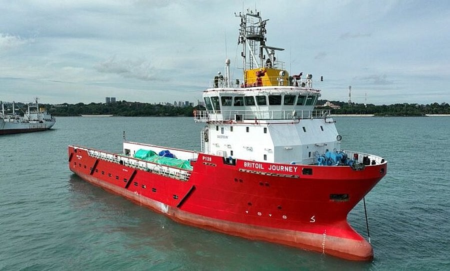 VESSEL REVIEW | Britoil Journey – Chinese yard delivers platform ...