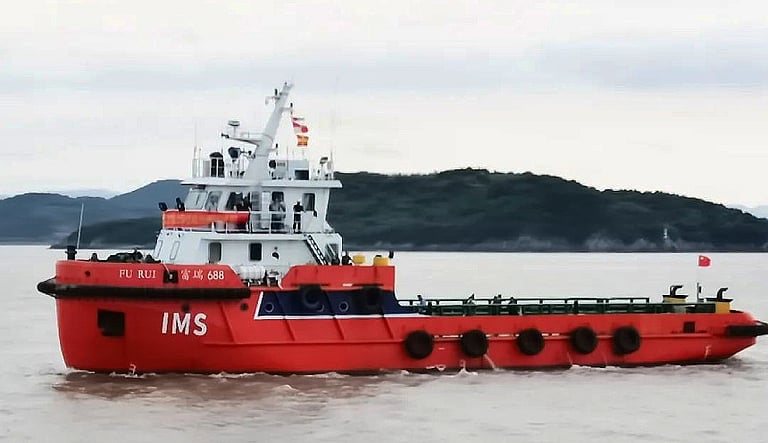 VESSEL REVIEW | Furui 688 – Chinese-built hybrid supply vessel with ...