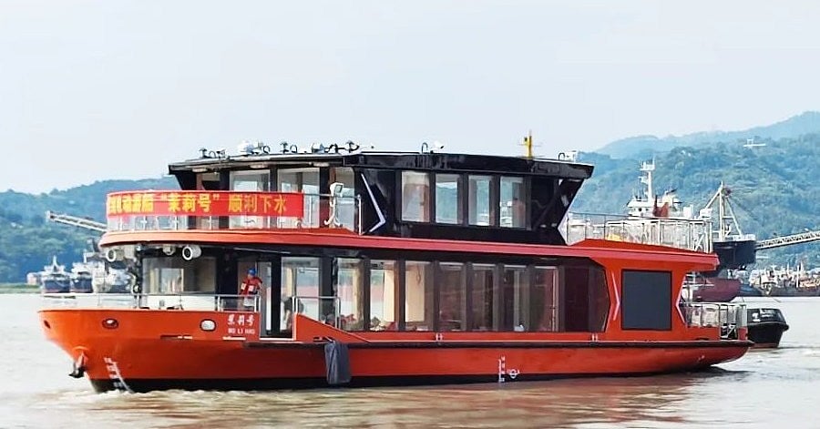 VESSEL REVIEW | Molihao – Electric inland sightseeing boat for Fuzhou ...