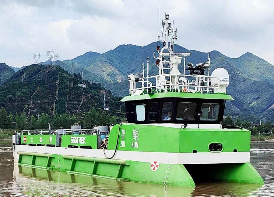VESSEL REVIEW | Zhikun – Remotely operated electric demonstrator boat ...