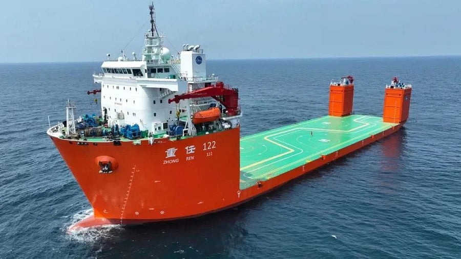 VESSEL REVIEW | Zhongren 121 – Heavy transport and salvage ships for ...