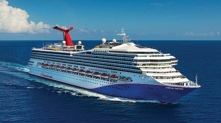 VESSEL REFIT | Carnival Radiance – Carnival Cruise Line’s third Destiny ...