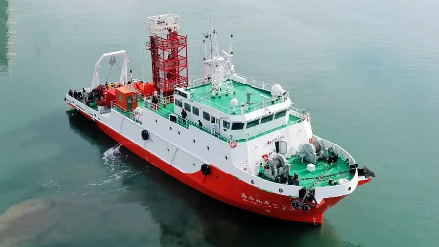 VESSEL REVIEW | Haiyang Dizhi No 17 – Chinese research vessel to ...