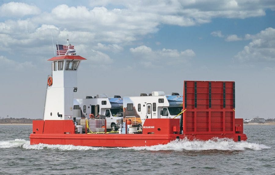 VESSEL REVIEW | Fire Island Maid – Compact vehicle ferry delivered to ...