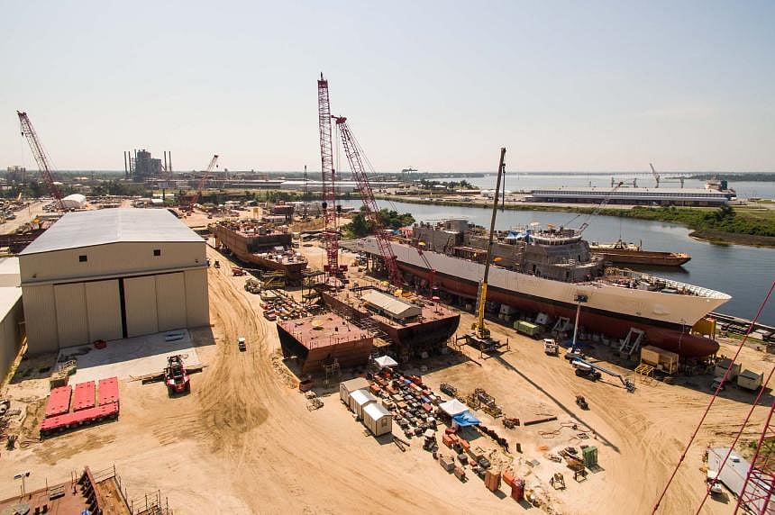 Florida defence shipbuilder kicks off second phase of major ...
