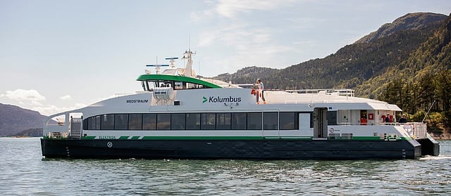 VESSEL REVIEW | Medstraum – Electric catamaran ferry for Norway’s Kolumbus