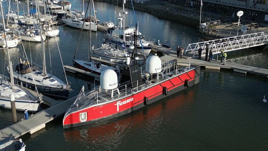 Fugro’s newest USV hits the water