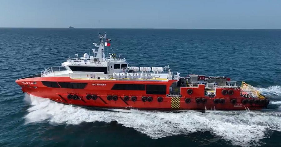 VESSEL REVIEW | Jana-19 – Fast and agile crewboat for Saudi offshore ...