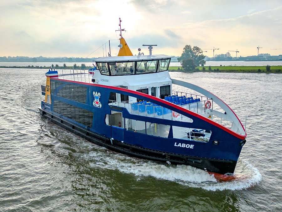 VESSEL REVIEW | Laboe – German ferry operator acquires hybrid newbuild ...