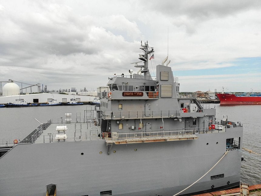 VESSEL REVIEW | Nahshon – Israeli Navy landing craft with 2,000-tonne ...