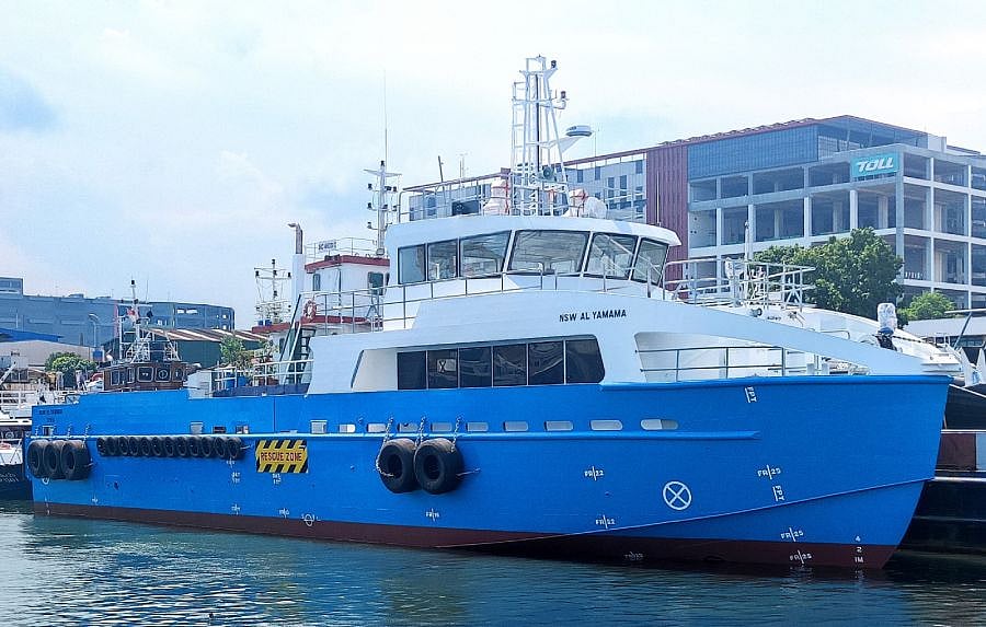 VESSEL REVIEW | NSW Al Yamama – Wellhead maintenance crewboat for ...