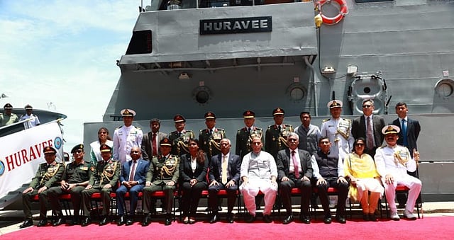 Ex-Indian Navy patrol vessel handed over to Maldivian Coast Guard