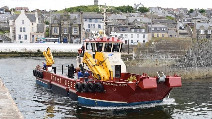 VESSEL REVIEW | Geraldine Mary – Hybrid vessel for Scottish aquaculture ...