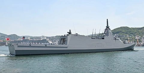 Japan commissions new stealth warship into service