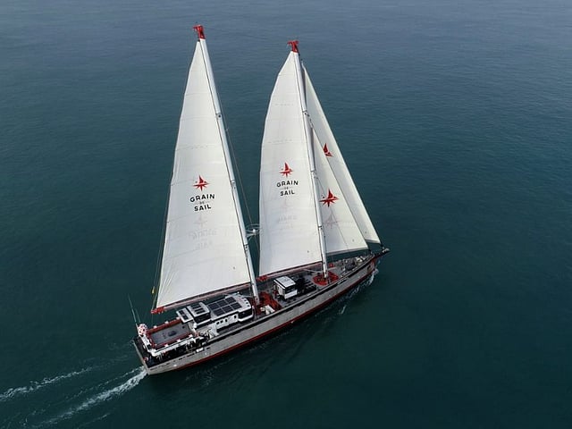 VESSEL REVIEW | Grain de Sail II – French cargo sailing ship built for ...