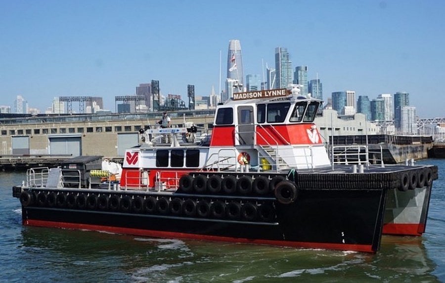 VESSEL REVIEW | Madison Lynne – Heavy duty catamaran harbour launch for ...