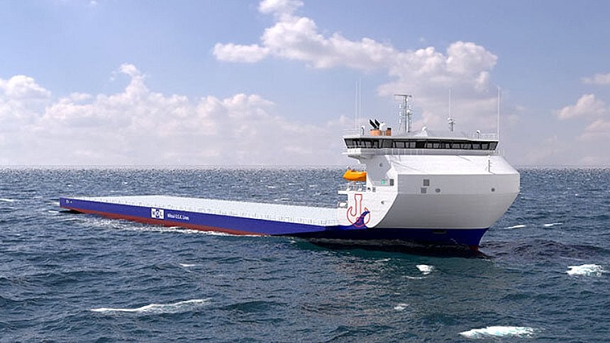 Chinese yard to build wind module transport ship for MOL