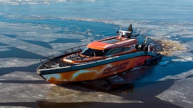 Sea trials completed for Swedish hybrid fast boat