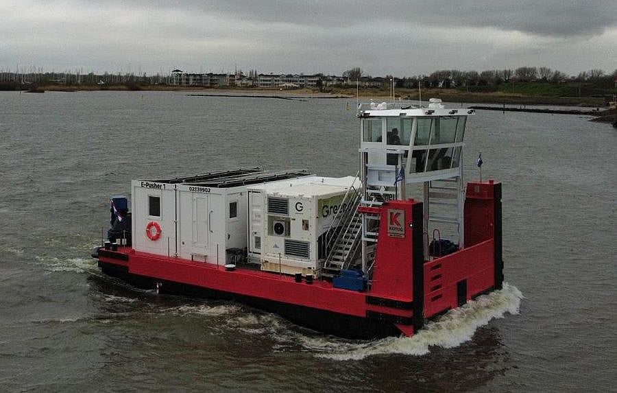 VESSEL REVIEW | E-Pusher 1 – Kotug’s new electric tug deployed for ...