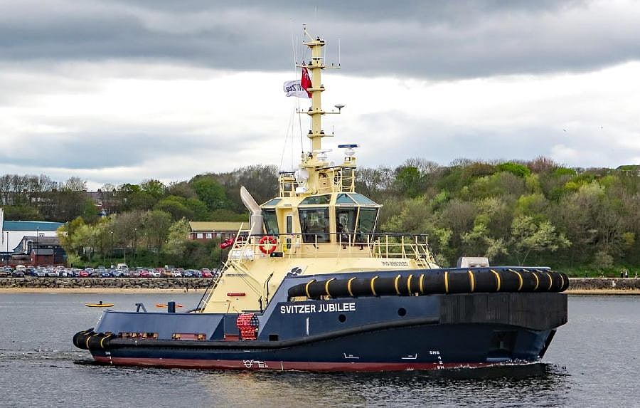 VESSEL REVIEW | Svitzer Jubilee – Low-emission tug to operate in Port of Tyne, UK