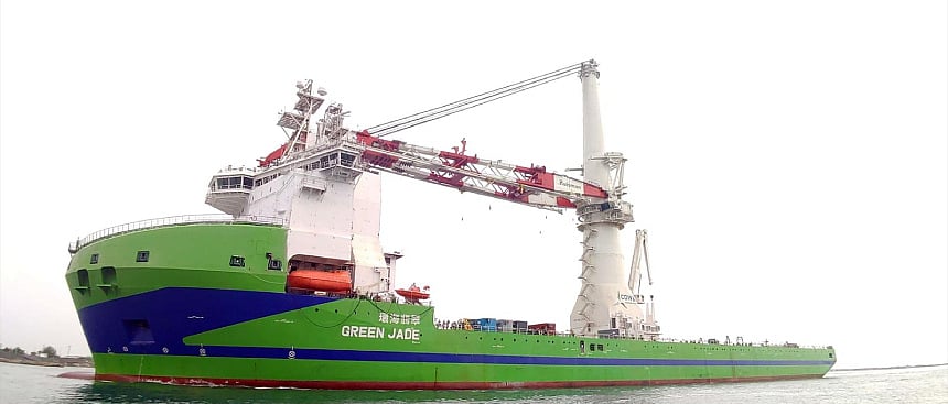 VESSEL REVIEW | Green Jade – DEME to operate first wind installation ...