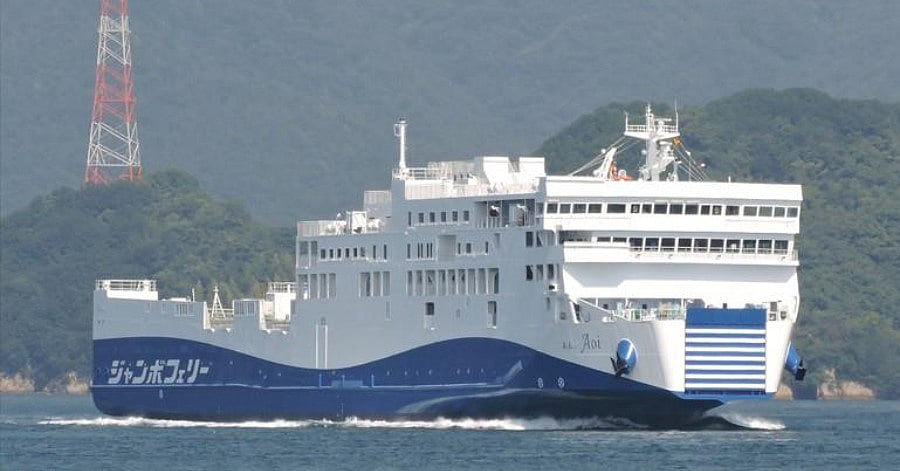 VESSEL REVIEW | Aoi – New large-capacity Ro-Pax ferry for Japanese ...