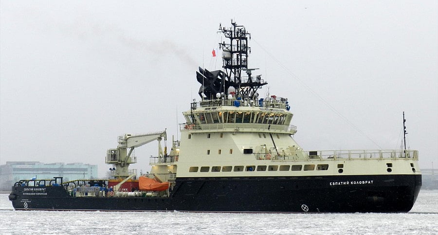 VESSEL REVIEW | Evpatiy Kolovrat – Large icebreaker handed over to ...