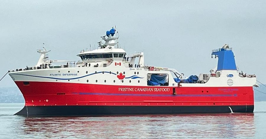 VESSEL REVIEW | Atlantic Enterprise – Large shrimp and halibut factory ...