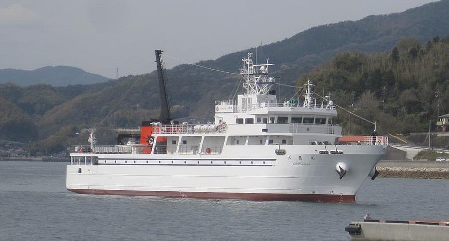 VESSEL REVIEW | Oshima Maru – Japanese training ship with secondary ...