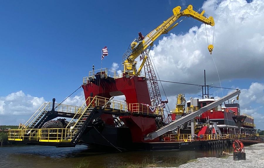 VESSEL REVIEW | Lorraine Hooks – Cutter suction dredger to serve US ...
