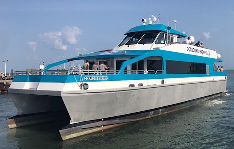 VESSEL REVIEW | Ocracoke Express – Catamaran ferry for seasonal ...