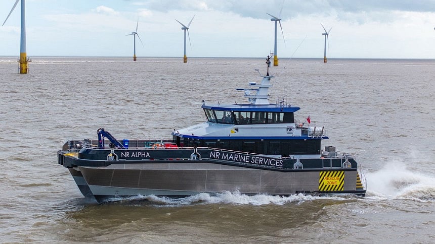 UK builder launches second crewboat in series