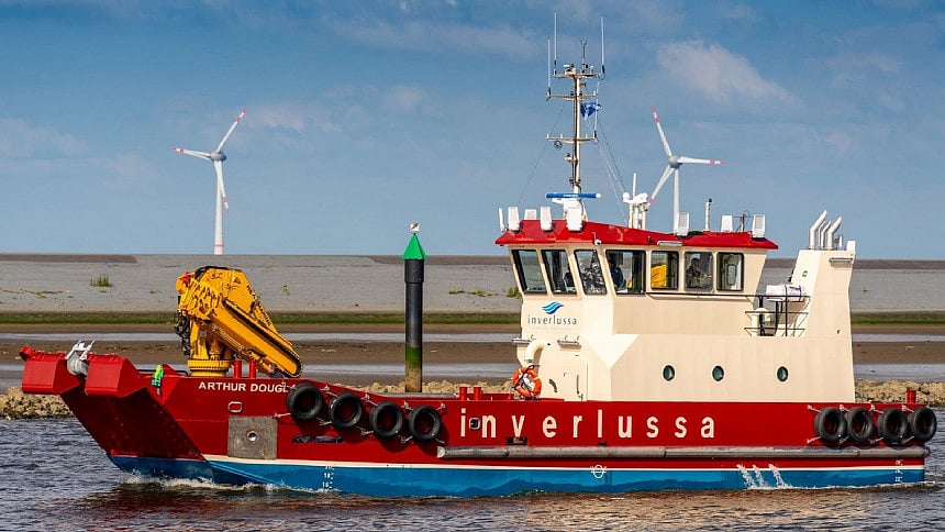 Sea trials completed for Inverlussa Marine Services’ newest workboat