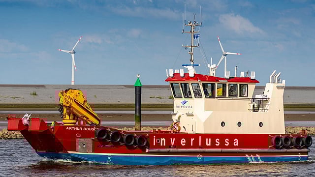 Sea trials completed for Inverlussa Marine Services’ newest workboat