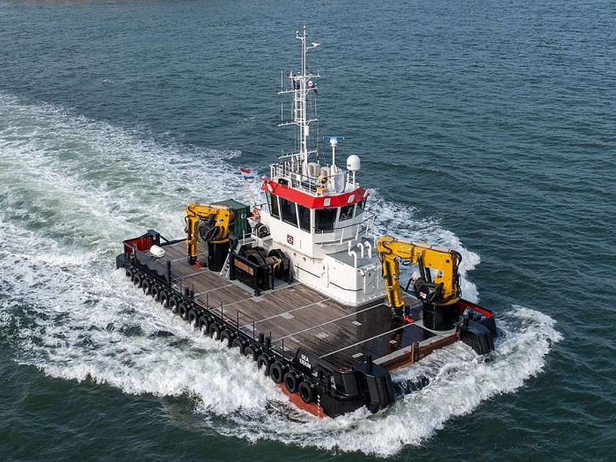 VESSEL REVIEW | Sea Eidum – Shallow-draught workboat for Dutch marine ...