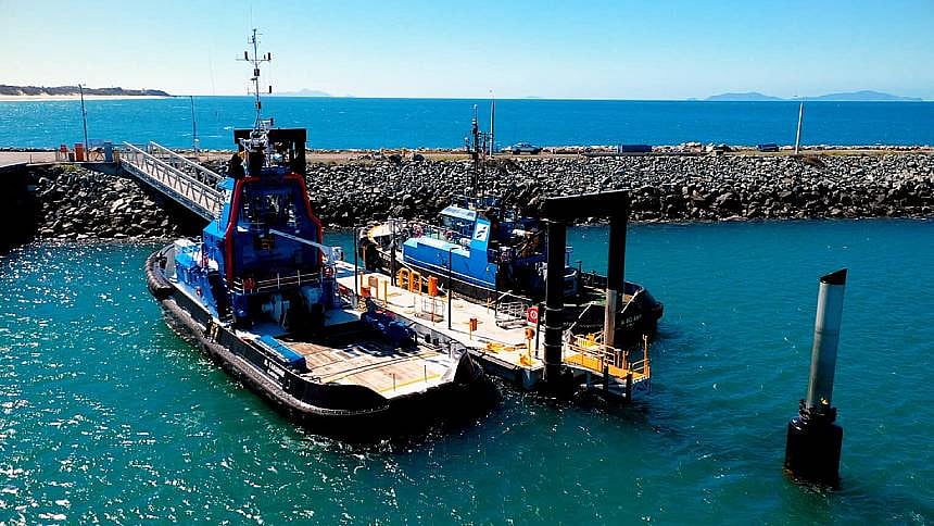 New tug berth completed at Queensland’s Mackay Port