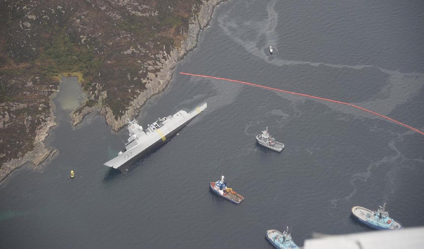 Norwegian naval officer found guilty of negligence in 2018 warship sinking