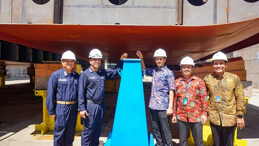 Indonesian builder lays keel of future Philippine Navy landing ship