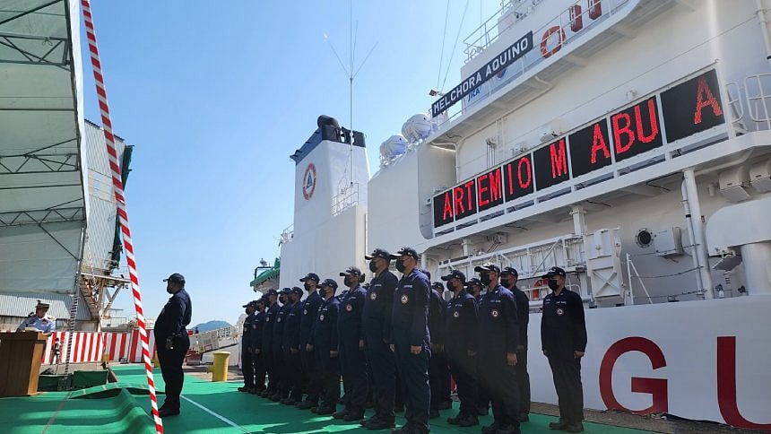 Philippine Coast Guard’s second 97m patrol ship sails on delivery voyage