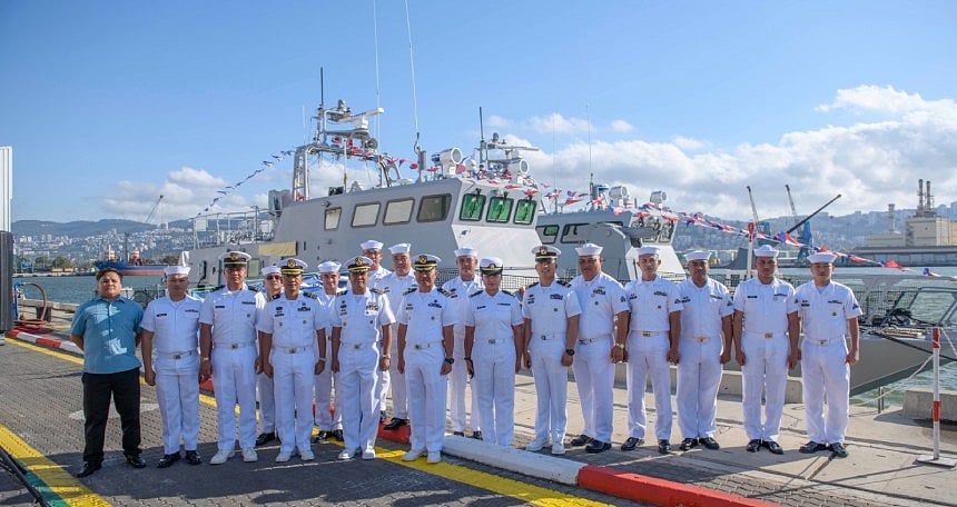 Israeli yard launches two fast attack craft for Philippine Navy
