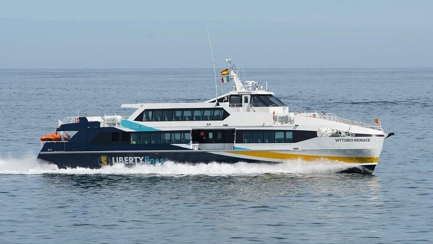 Italy’s Liberty Lines welcomes new hybrid ferry to fleet