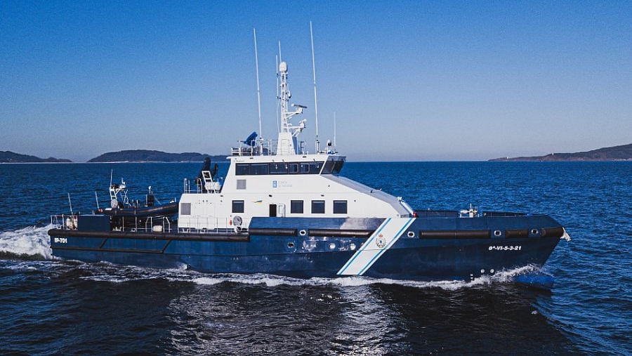 VESSEL REVIEW | Mar de Galicia – Locally built coast guard boat to ...