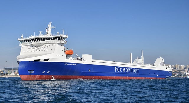 VESSEL REVIEW | Marshal Rokossovsky – Large-capacity rail ferry for ...