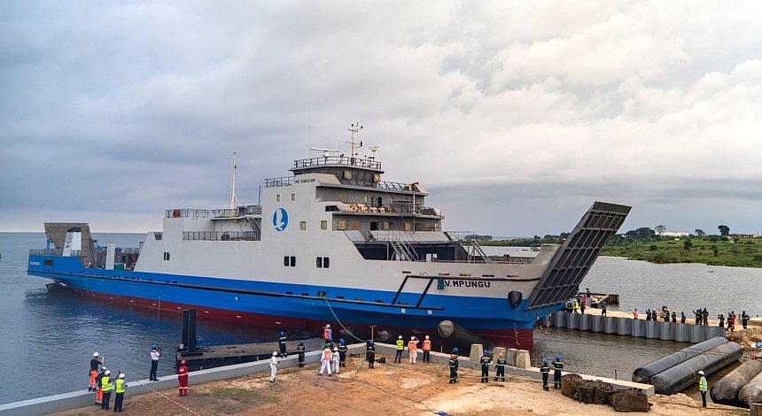 East Africa Marine Transport’s newest Ro-Ro floated out